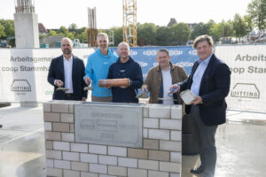 DITTING und OTTO WULFF legen Grundstein für neuen Firmensitz von coop ...